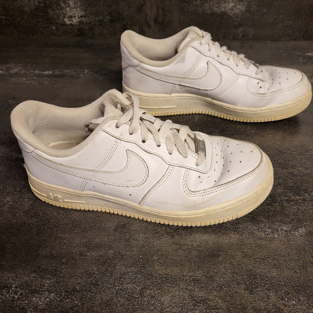 Nike Air Force 1 Low Af1 Shoes Triple White 315115 Sn… - Gem